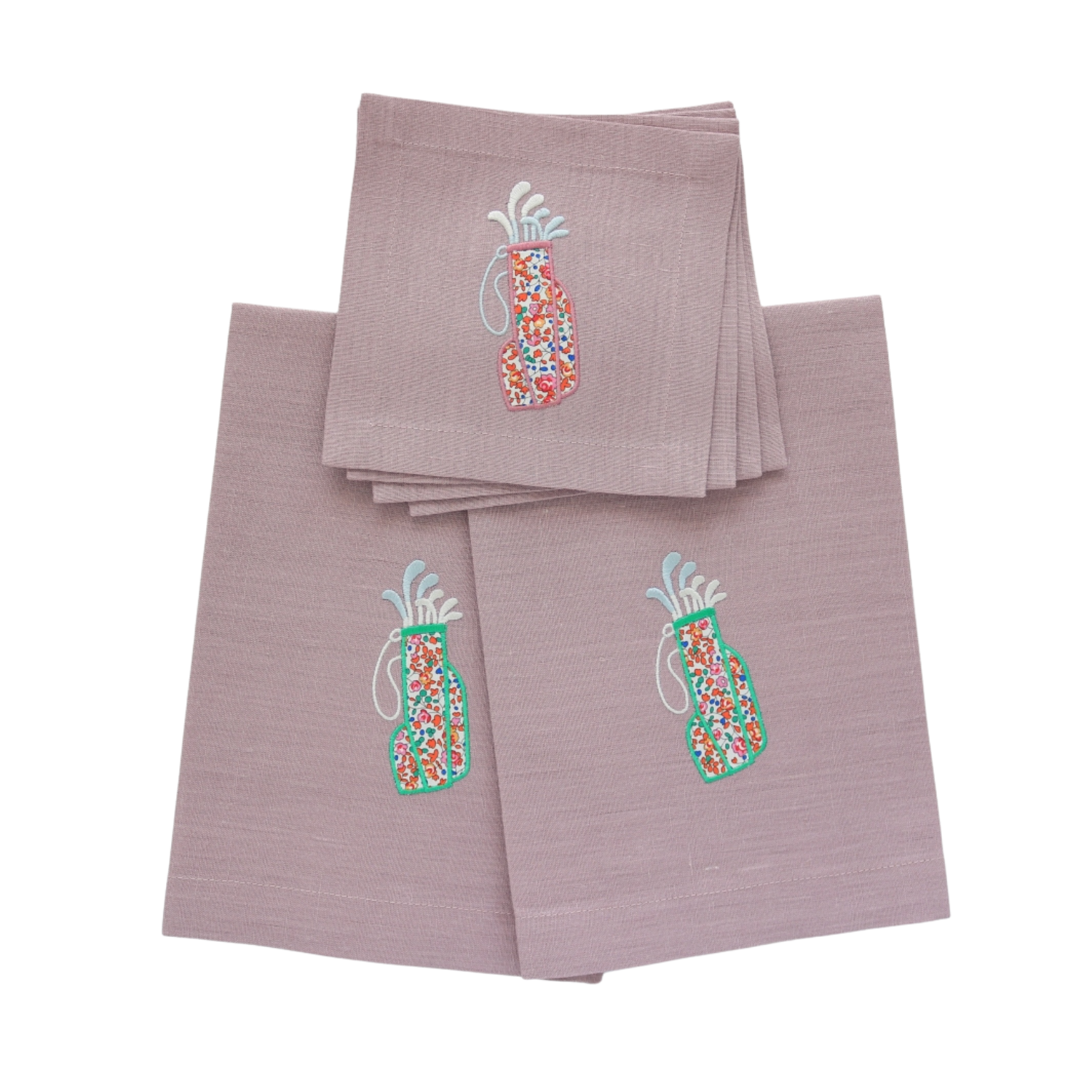 Liberty Golf Bag Linens, Plum – Ellis Hill